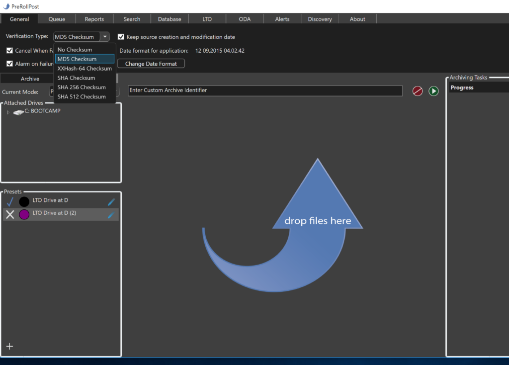 Mixing Light: An Overview of PreRoll Post LTO Backup Software - Imagine ...