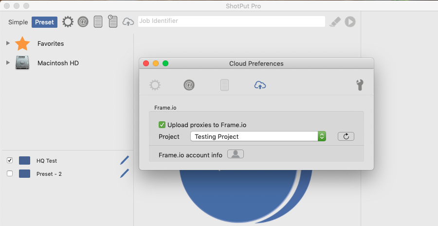 How does ShotPut Pro integrate with Frame.io? - Imagine Products News