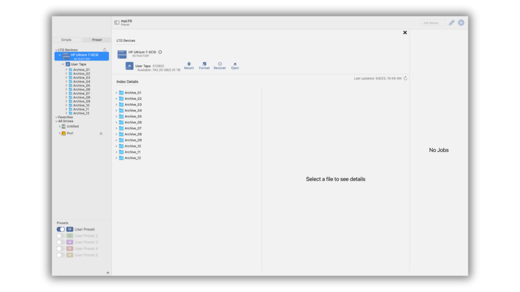Imagine Products Releases its Major 2023 Update for myLTO Mac - Imagine ...