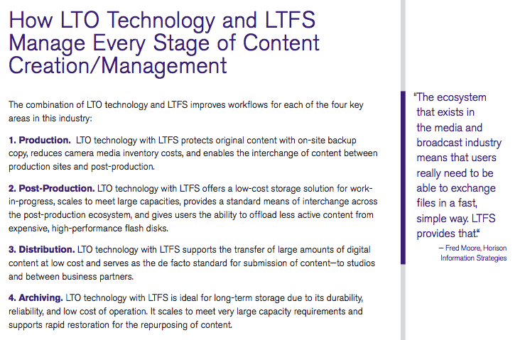 LTO Best Practices Part 3: LTO 8 and Beyond - Imagine Products News