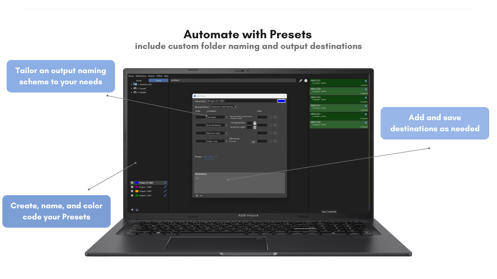 ShotPut Pro for Windows - Offload software for Windows - Imagine Products