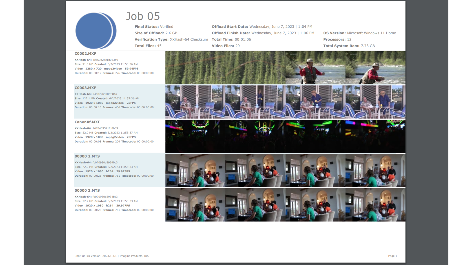 ShotPut Pro for Windows - Offload software for Windows - Imagine Products